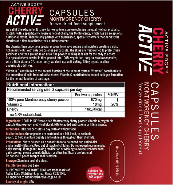 Buy CherryActive Concentrate 60 Capsules | London Supplements