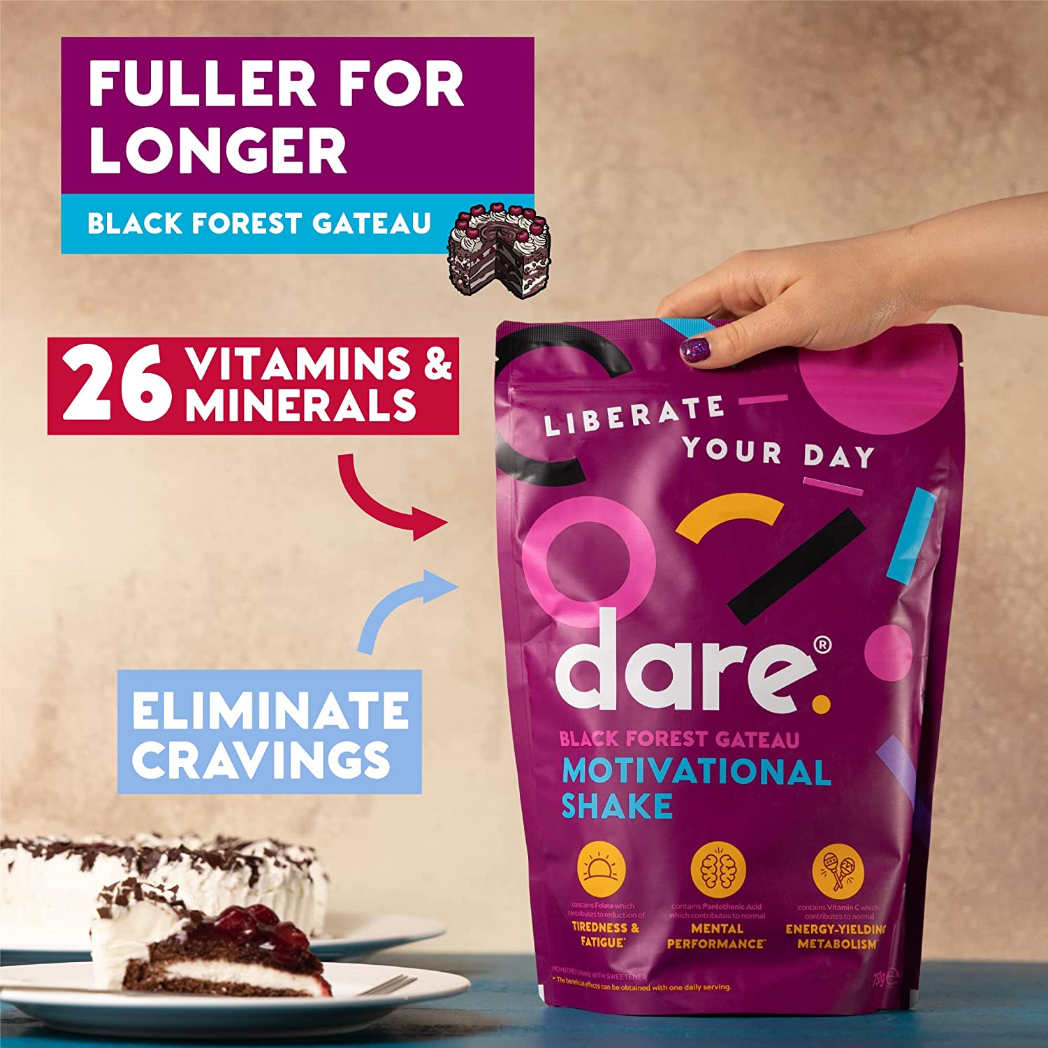 Buy Dare Motivational Shake 750g | London Supplements