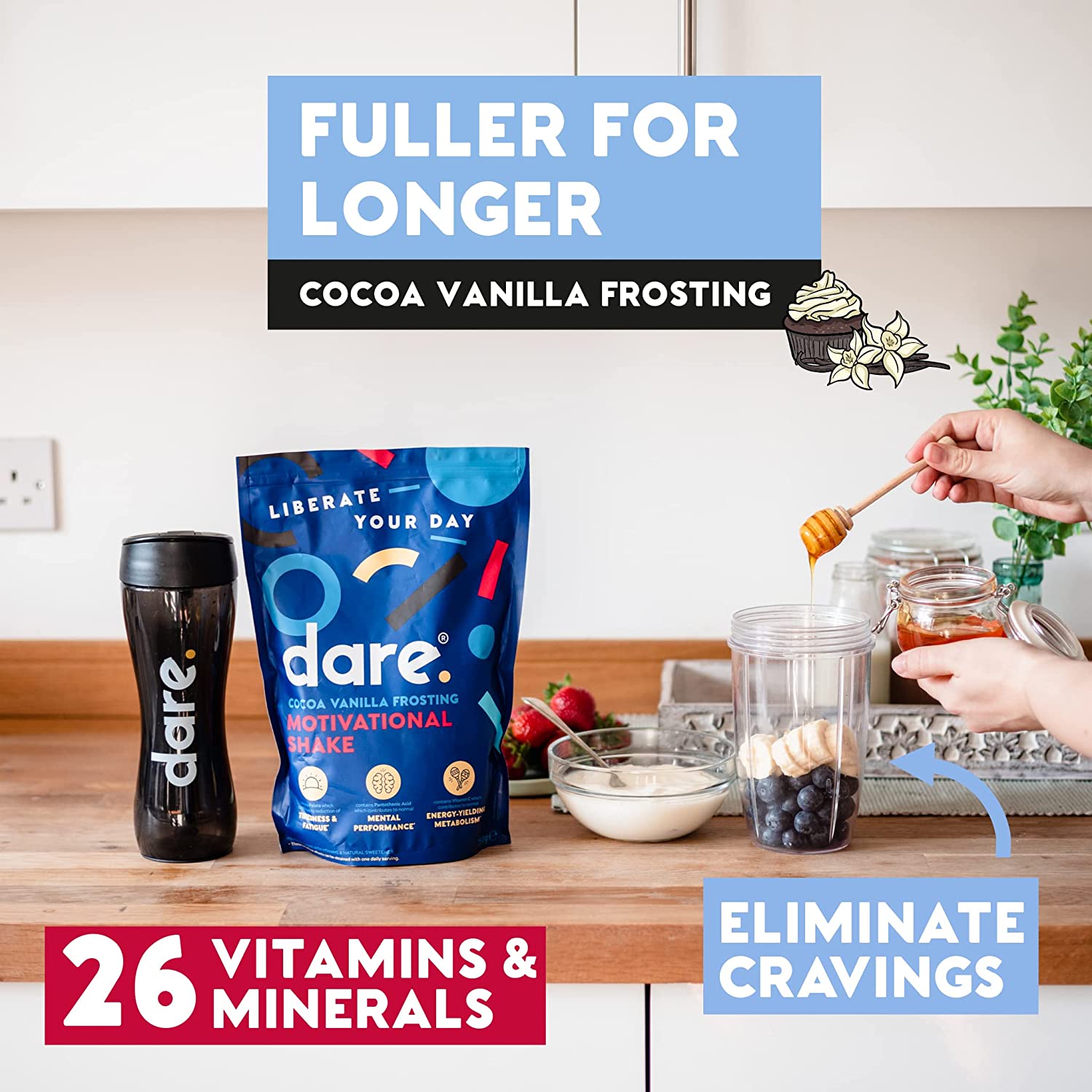 Buy Dare Motivational Shake 750g | London Supplements