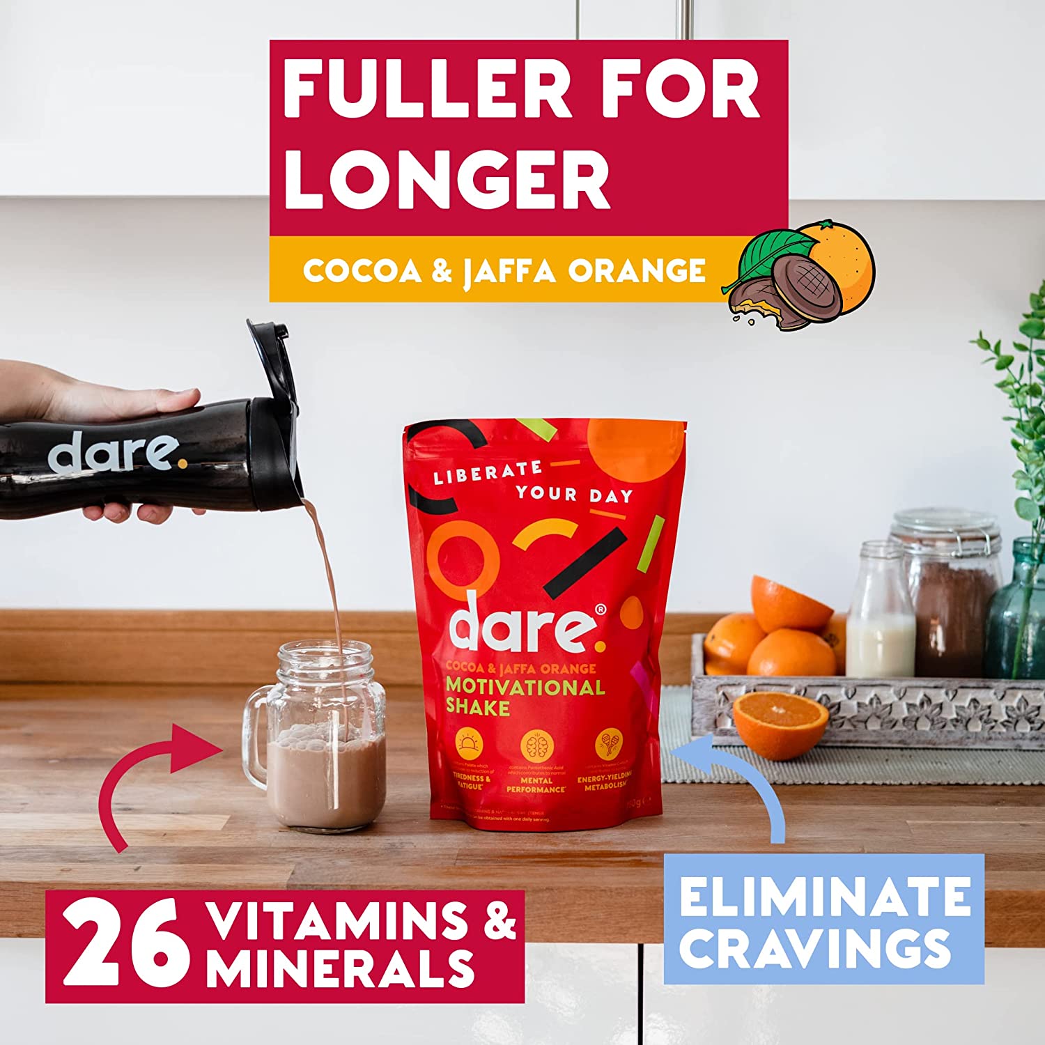 Buy Dare Motivational Shake 750g | London Supplements