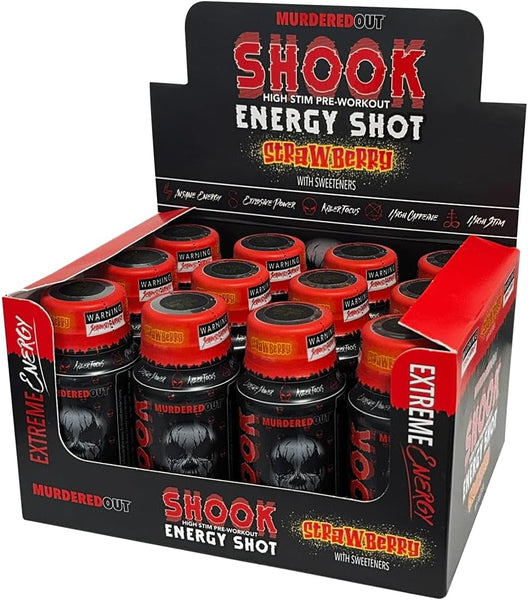 Buy Murdered Out Shook Shots 12x60ml | London Supplements