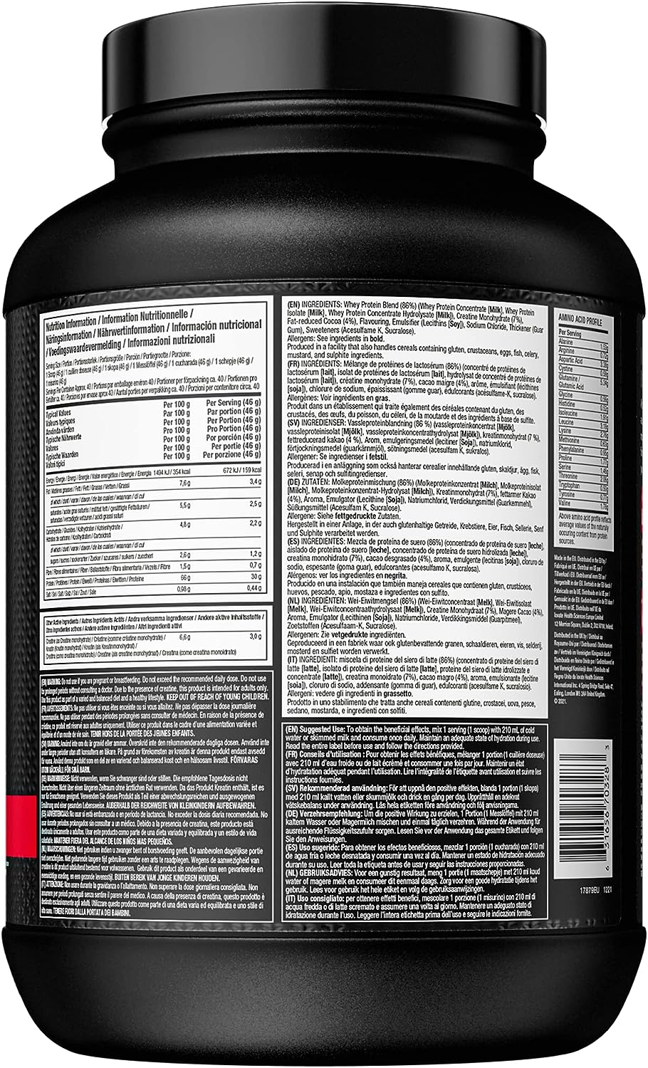 Buy Muscletech NITROTECH Whey Protein 908g | London Supplements