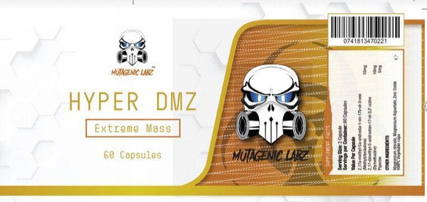 Buy Mutagenic Labz Hyper DMZ 60 Capsules | London Supplements