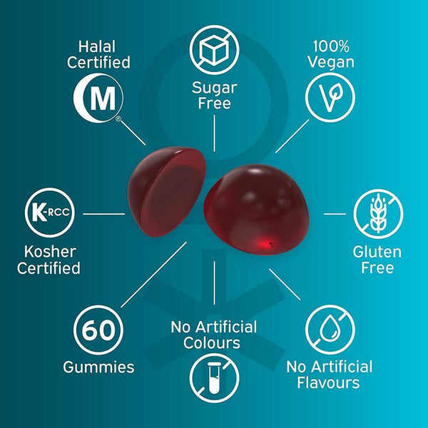 Buy Nutriburst Health & Vitality Multivitamin - 60 Gummies | London ...