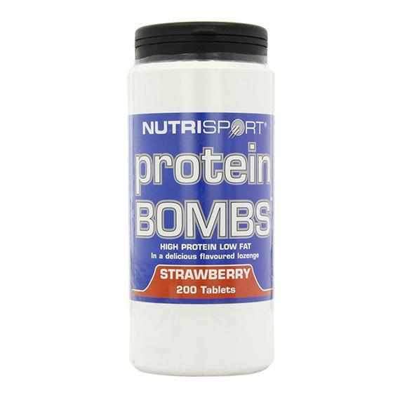 Buy Nutrisport Protein Bombs 200 Capsules | London Supplements