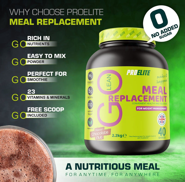 Buy PROELITE Go Lean Meal Replacement 2.2kg | London Supplements