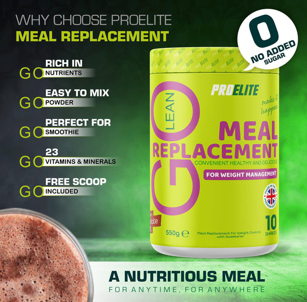 Buy PROELITE Go Lean Meal Replacement 550g | London Supplements