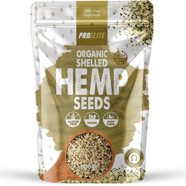 Buy PROELITE Organic Hemp Seeds | London Supplements