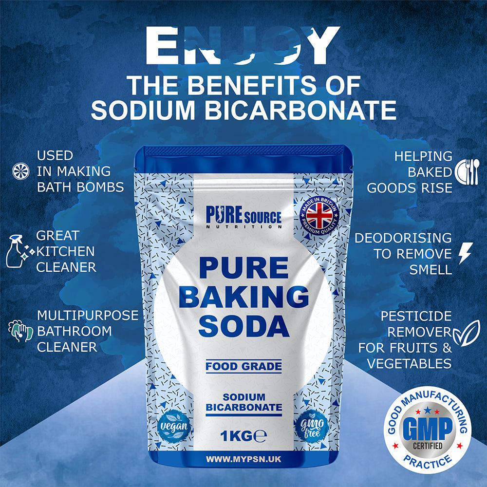 Buy Pure Source Nutrition Pure Baking Soda 1kg | London Supplements