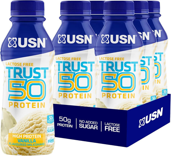 Buy USN Trust 50 Protein RTD 6x500ml | London Supplements