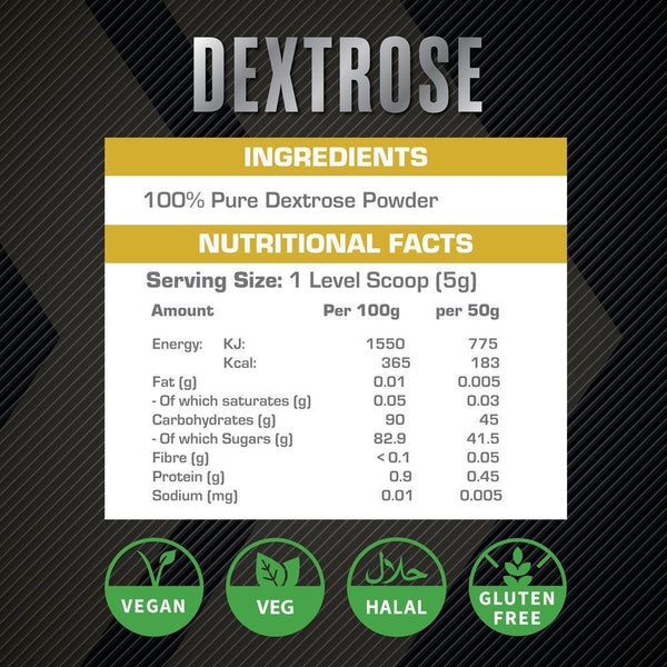 Buy XCelerate Nutrition Dextrose Powder | London Supplements