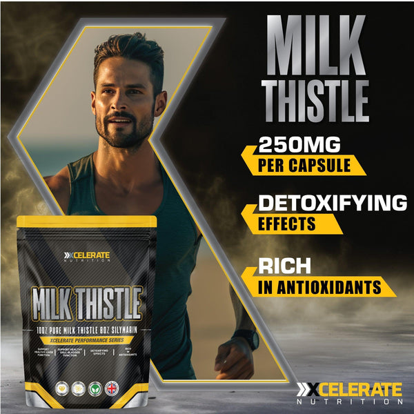 Buy XCelerate Nutrition Milk Thistle Capsules | London Supplements