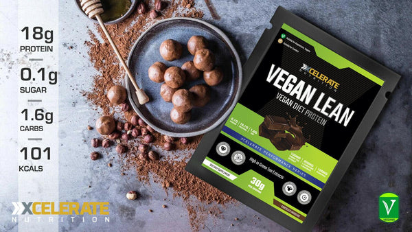 Buy XCelerate Nutrition Vegan Lean Diet Protein Sachets Box | London ...