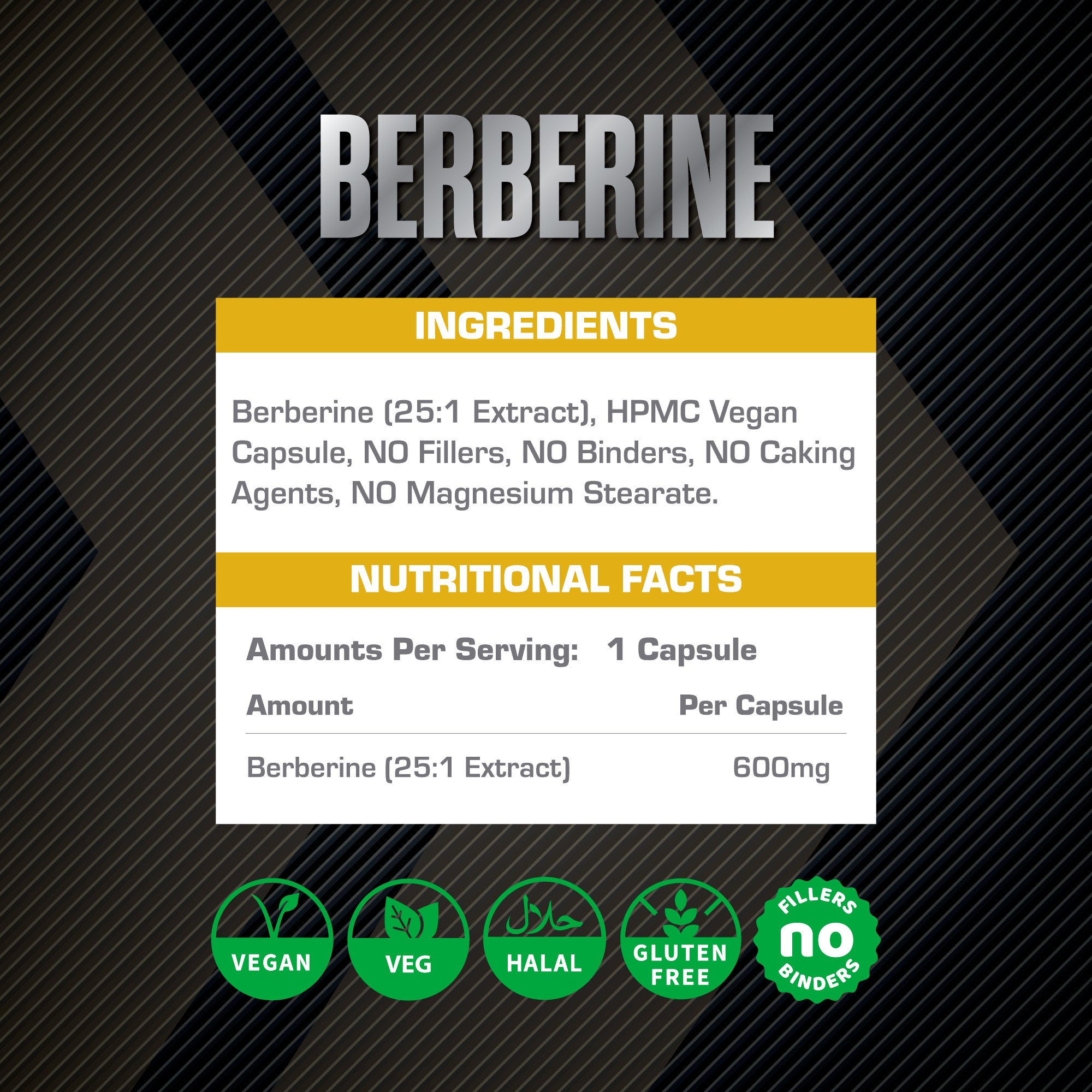 Buy Xcelerate Berberine Capsules | London Supplements